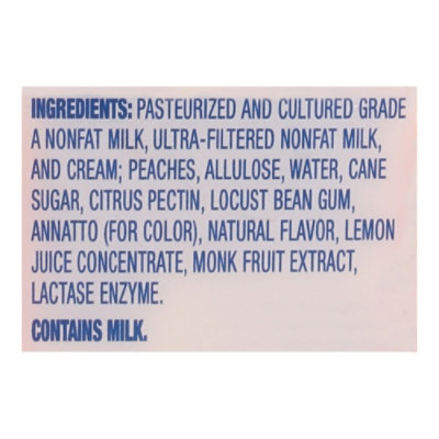 Fairlife Ultra-filtered Yogurt 2% Milk Fat Peach - 24 Fl. Oz. - Safeway