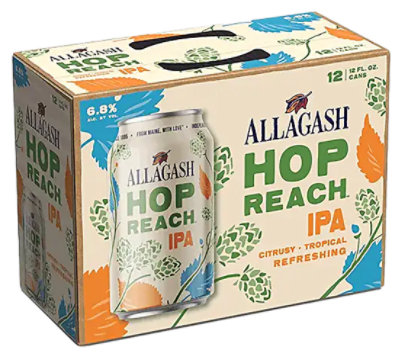 Allagash Hop Reach Ipa - 12-12 FZ - acmemarkets