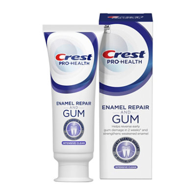 Crest Pro-health Gum And Enamel Repair Toothpaste, Intensive Clean, 3.7 ...