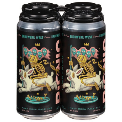 Brouwerij West Hazy India Pale Ale Lightning Beer Cans Multipack - 4-16 ...