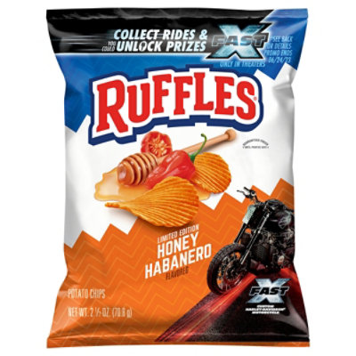 Ruffles Honey Habanero - 2.5Oz - jewelosco
