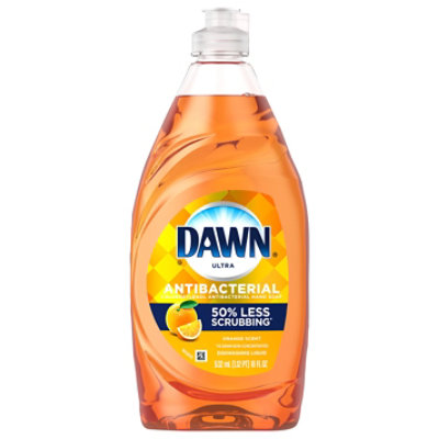 Dawn Ultra Antibacterial Orange Liquid Dishwashing Soap - 18 Fl. Oz ...