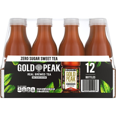 Gold Peak Sweet Tea Zero Sugar - 12-16.9 FZ - safeway