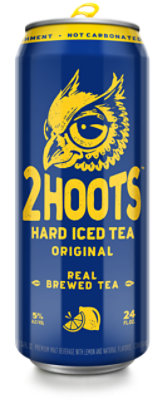 2 Hoots Hard Iced Tea Original 24 Fl Oz In Cans - 24 FZ - albertsons