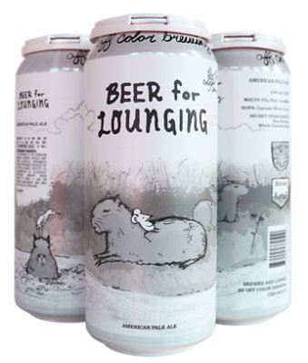 Off Color Beer For Lounging 4pk Cans - 4-16 FZ - jewelosco