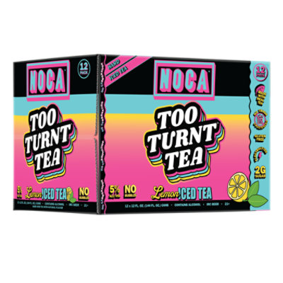 Noca Boozy Iced Tea 12pk Slim Cans - 12-12 FZ - Albertsons