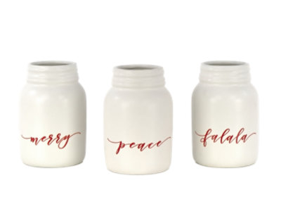 Dl Peaceful Spirit Mason Vase - EA - albertsons