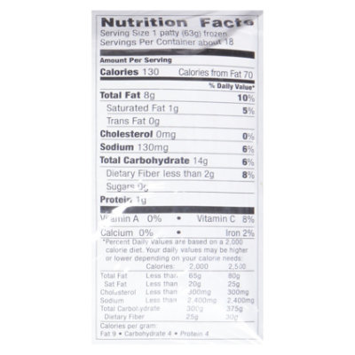 Glacier Gold Hash Brown Patties - 18 CT - safeway
