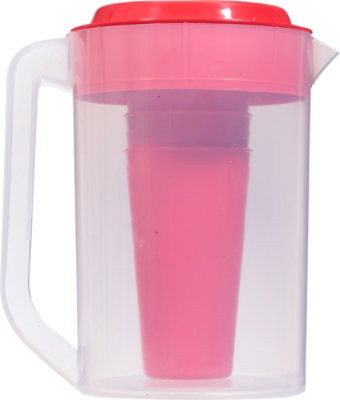 Signature Select 1 Gallon Plastic Summer Pitcher With 4 Tumblers ...