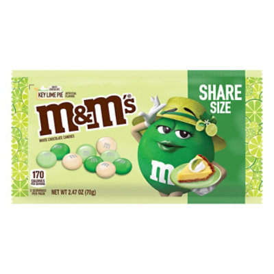 Mars Mms White Choc Key Lime - 2.47 OZ - safeway