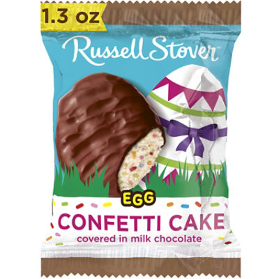 RUSSELL STOVER Easter Confetti Milk Chocolate Easter Egg - 1.3 Oz - safeway