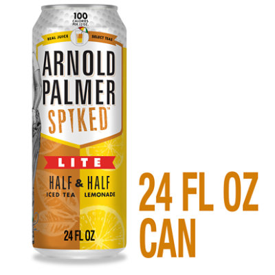Arnold Palmer Spiked Half & Half Lite Beer 4.5% ABV Cans - 24 Fl. Oz ...
