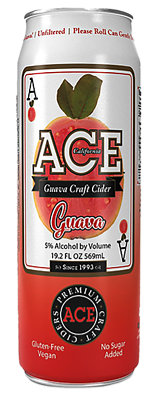 Ace Guava Cider Can Single 19.2oz - 19.2 FZ - haggen