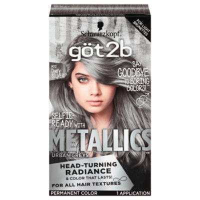Got2b M72 Dusty Silver 12/60ml Us - EA - albertsons