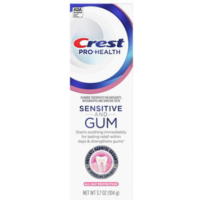 Crest Pro-health Gum & Sensitivity All Day Protection Toothpaste - 3.7 ...