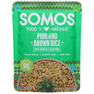 Somos Rice Mexican Poblano - 8.8 OZ - vons