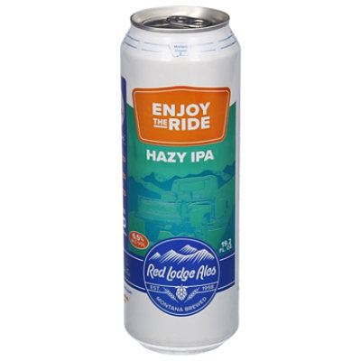 Red Lodge Enjoy The Ride Hazy Ipa Can - 19.2 FZ - albertsons