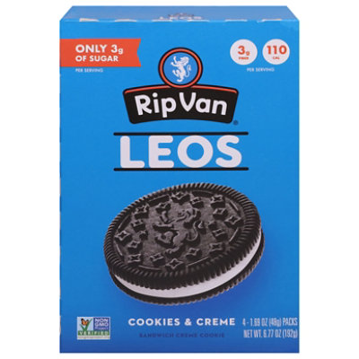 Rip Van Cookies & Cream Wafels Cookie - 6.77 Oz - safeway