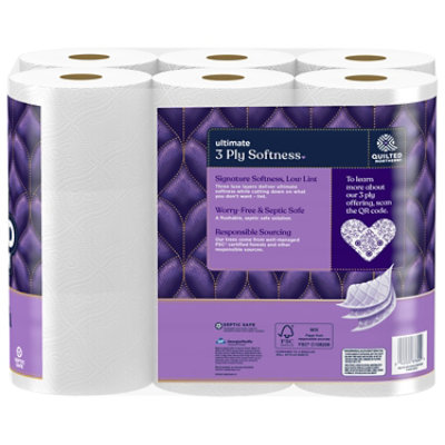 Quilted Northern Ultra Toilet Paper Mega Rolls - 18 Count - safeway