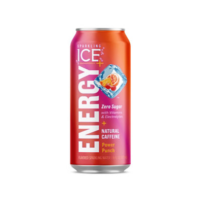 Sparkling Ice Plus Energy Power Punch Sparkling Water - 16 Fl. Oz ...
