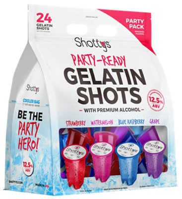 Shottys Gelatin Shot Party Pack - 24-50ML - albertsons
