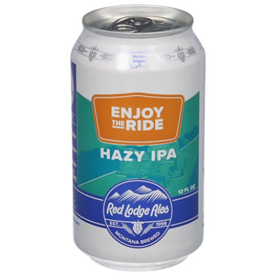 Red Lodge Enjoy The Ride Hazy Ipa Can - 6-12 FZ - albertsons