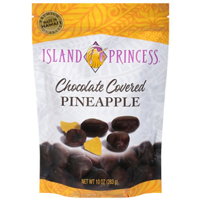 Island Princess Chocolate Covered Pineapple - 10 OZ - safeway