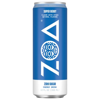 Zoa Energy Super Berry Zero Sugar 12fz - 12 FZ - safeway