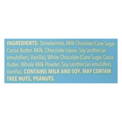 Tru Fru Whole Strawberries In Wht & Mlk Choc, 8oz - 8 OZ - albertsons