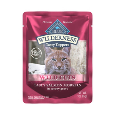 Blue Buffalo Wldrns Wild Cuts Slmn 3oz - 3 OZ - safeway