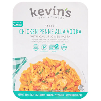 Kevins Chicken Penne Alla Vodka 12 Oz - 12 OZ - jewelosco