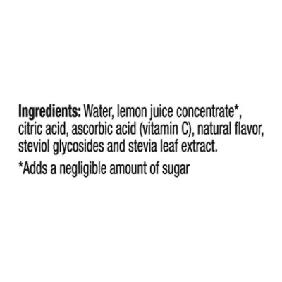 Tropicana Juice Drink Zero Sugar Lively Lemonade 52 Fl Oz - 52 FZ ...