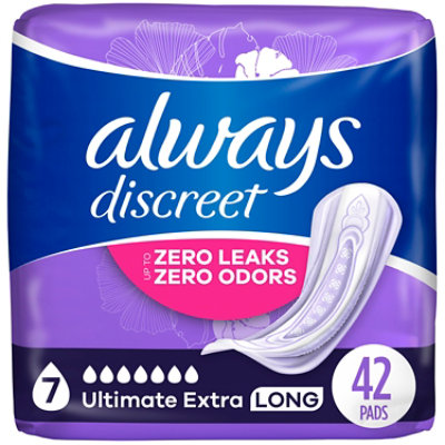 Always Discreet Ultimate 42ct - 42 CT - Safeway
