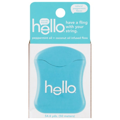 Hello Peppermint Floss 50m - 54.6 YD - albertsons