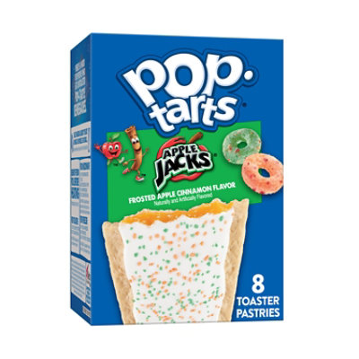 Pop-Tarts Apple Jacks Frosted Apple Cinnamon Flavor Breakfast Foods 8 ...