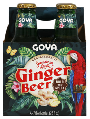 Goya Jamaican Style Ginger Beer - 6-28 Fl. Oz. - vons