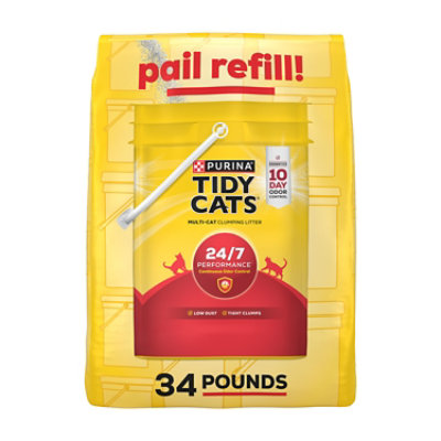 Purina Tidy Cats 24/7 Scoop Bag - 34 Lbs - vons