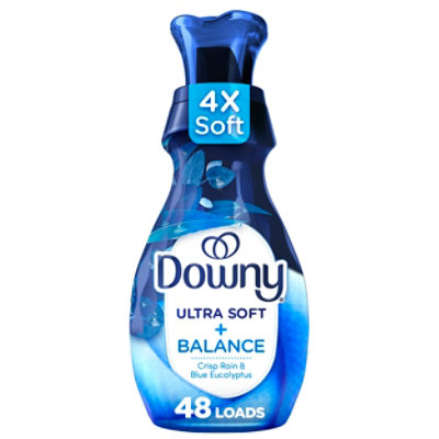 Downy Infusions Balance Crisp Rain & Blue Eucalyptus Liquid Fabric ...