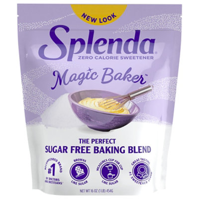 Splenda Magic Baker Granulated Sweetener Pouch - 16 Oz - safeway