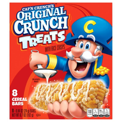 Capn Crunch Regular Treat Bar - 8-.84 Oz - safeway