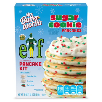 Mrs. Butterworth s Sugar Cookie Flavored Pancake Mix Kit 18 Oz haggen