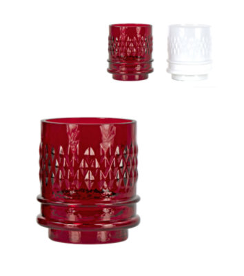 Debbi Lilly Design Diamond Pedestal Vase Small - Each - albertsons