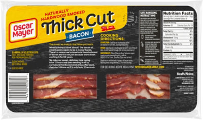 Oscar Mayer Bacon Thick Cut - 12 Oz - safeway
