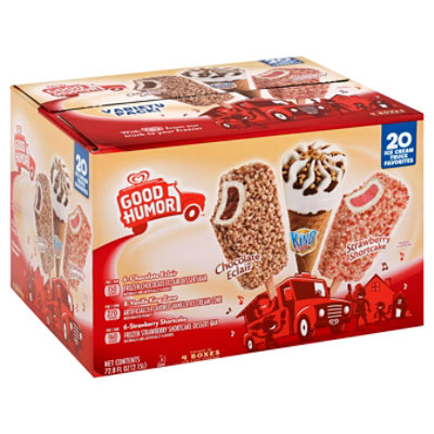 Good Humor Ice Cream Bar Variety Pack - 20-72.8 Fl. Oz. - jewelosco