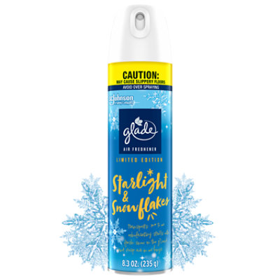 Glade Starlight & Snowflakes Air Freshner Spray - 8.3 Oz - safeway
