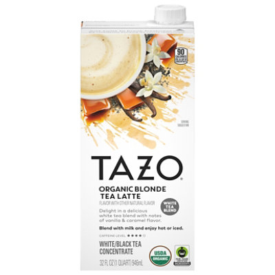 Tazo Tea Organic Blonde Latte - 32 Fl. Oz. - safeway