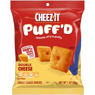 Cheez-It Puffd Cheesy Baked Snacks Double Cheese - 1 Oz - safeway