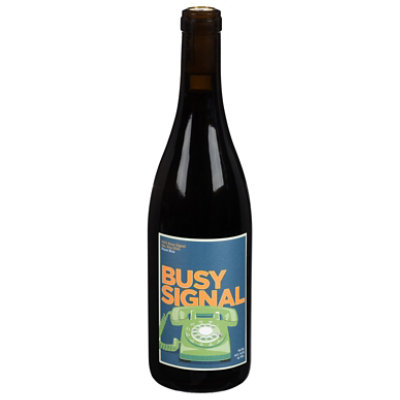 Busy Signal Pinot Noir Sta. Rita Hills Red Wine Bottle 750ml - 750 ML ...