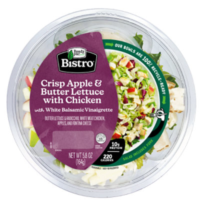 Ready Pac Apple And Butter Lettuce Salad With Chicken - 5.8 Oz - vons