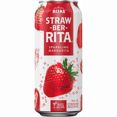 Bud Light Lime Straw-ber-rita In Cans - 4-16 FZ - albertsons